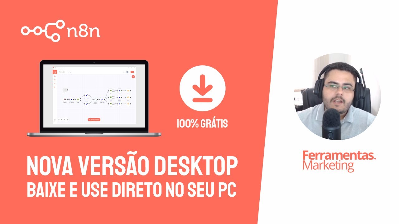 Como baixar a versão do n8n para desktop download - GrowSoft