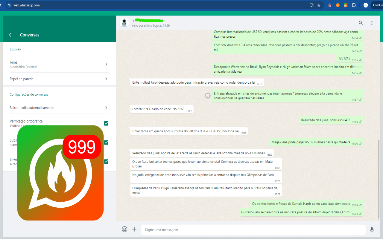 Como maturar um chip de WhatsApp gratuitamente com a extensão do MMZap - GrowSoft